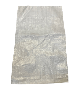 Poly woven bags (white/clear (New Grade) - (25kg) (480mm x 780mm) WHITE ...
