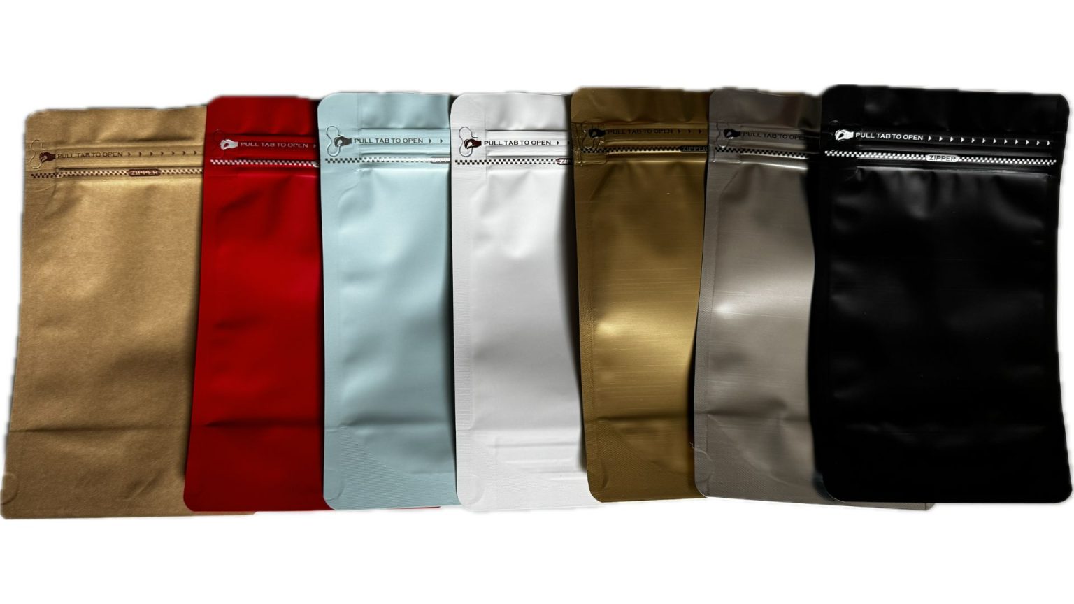 MX-027-250g Stand up pouch zipper coffee bags MOPP/VMPET/PE (Black ...