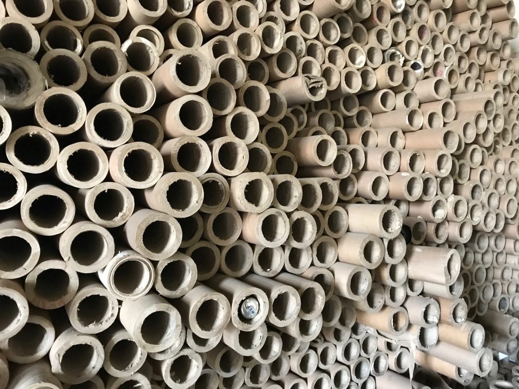 Cores (Used) rewinding quality - Glenpak Packaging and Machines